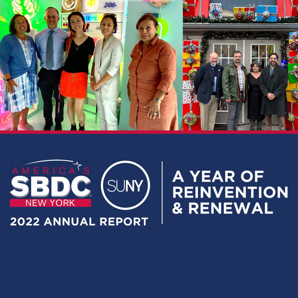7-26-23 New York SBDC 2022 Report - SUNY